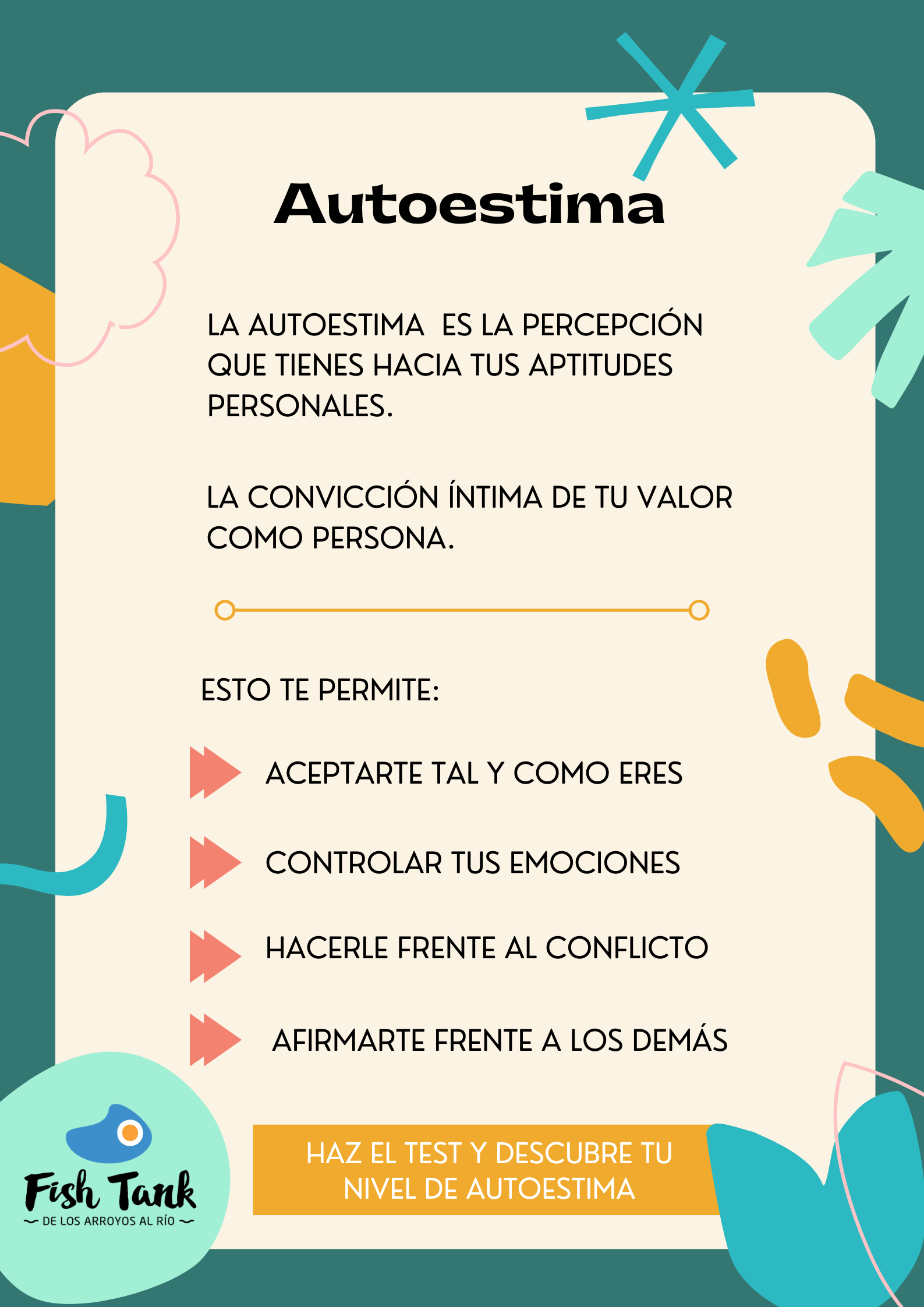 Mi nivel de autoestima - Todas las herramientas Fish Tank